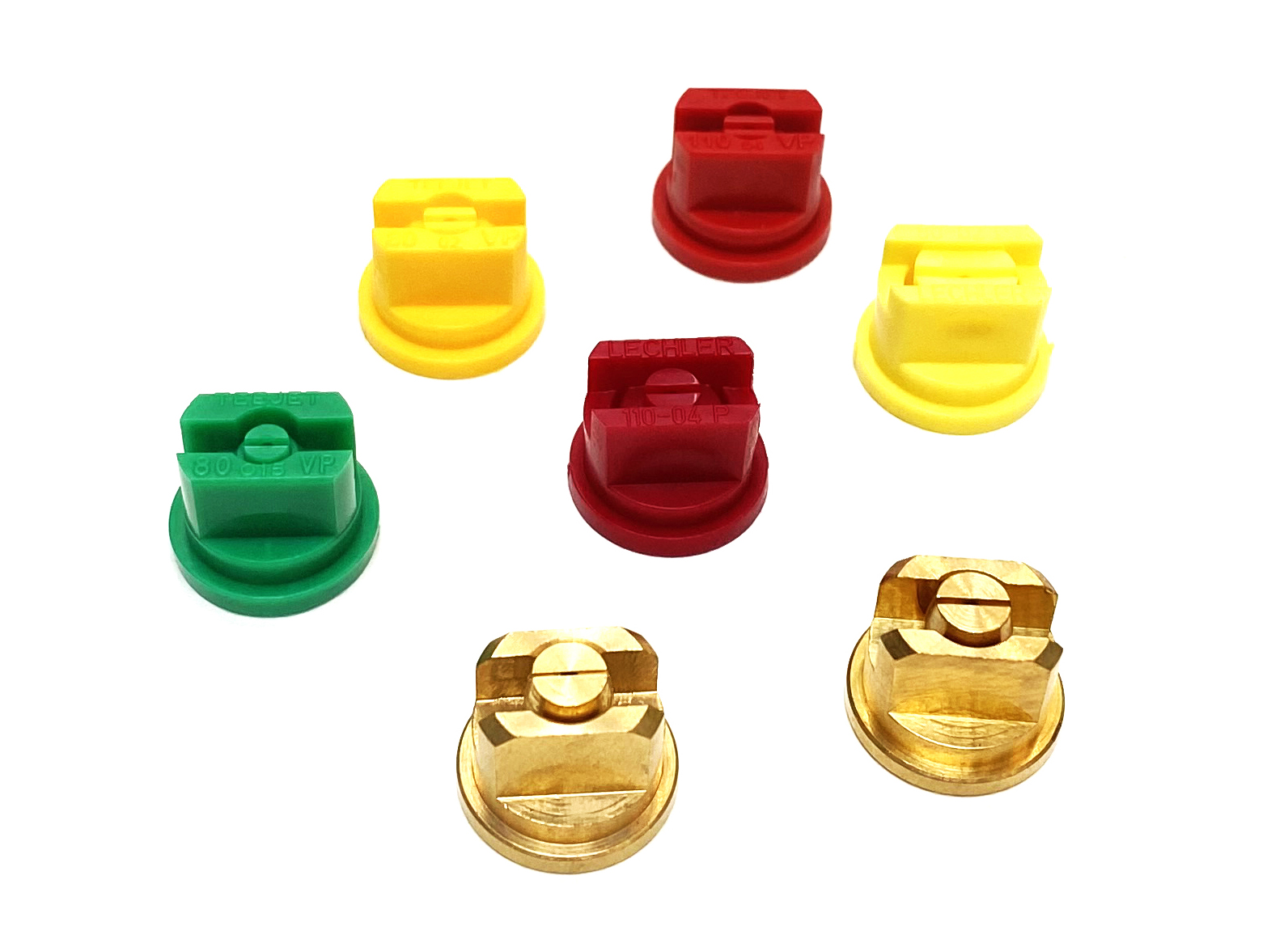 Flat jet and foam nozzles for different spraying angles – Kläger Plastik